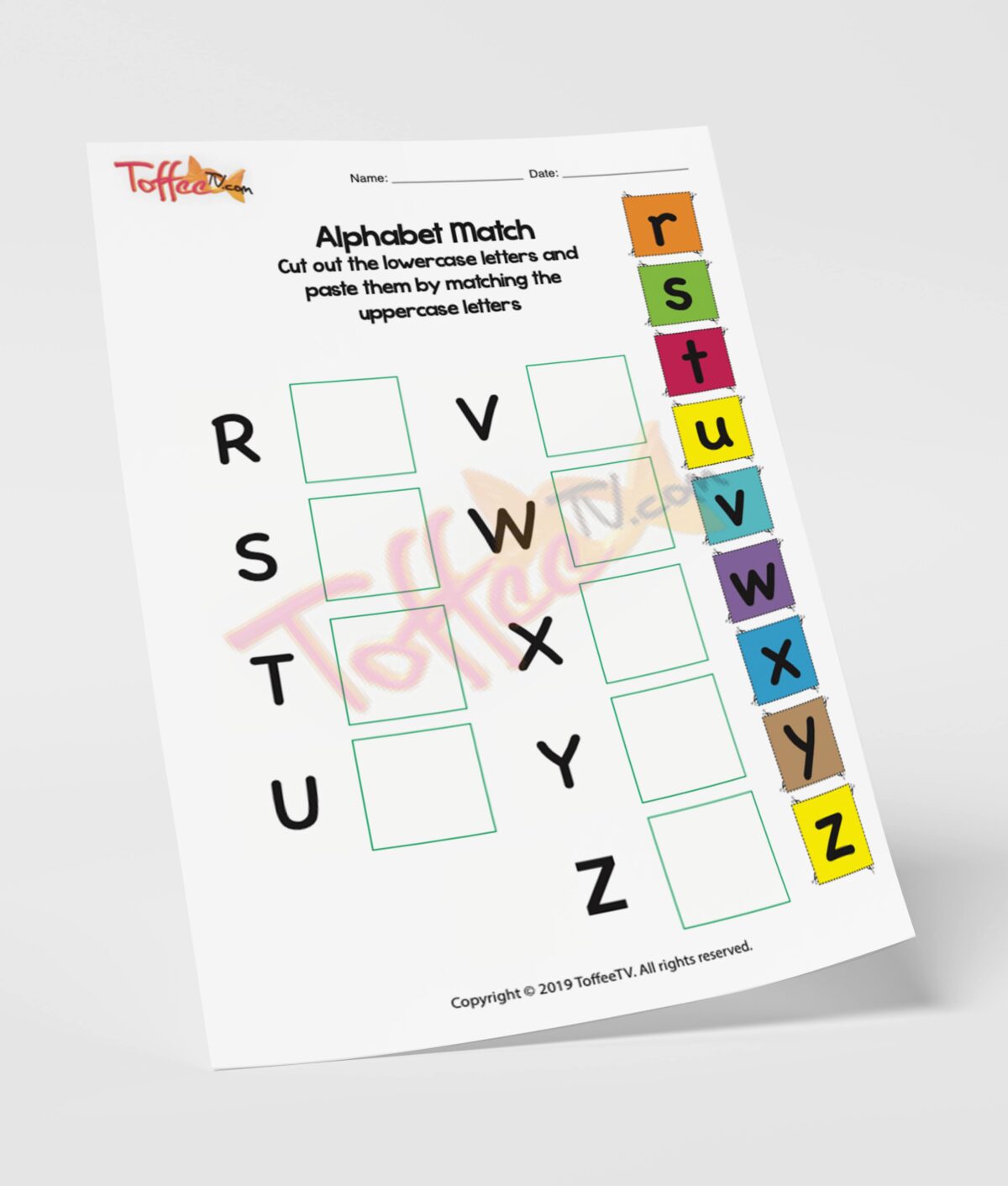 Alphabet Match A - Z – ToffeeTV